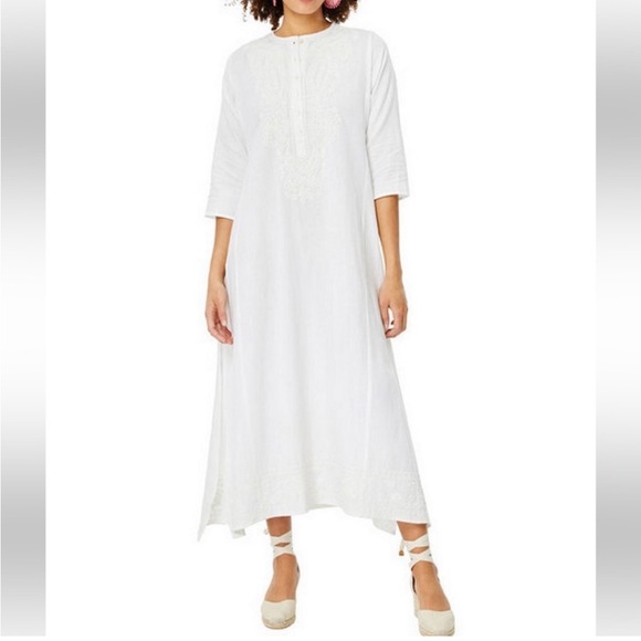 Roller Rabbit | Dresses | New Roller Rabbit Womens Darcy Kurta White ...
